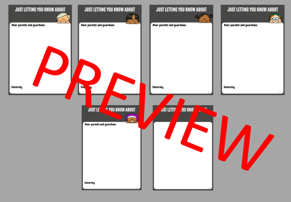 Editable Letters to Parents Templates | Made By Teachers