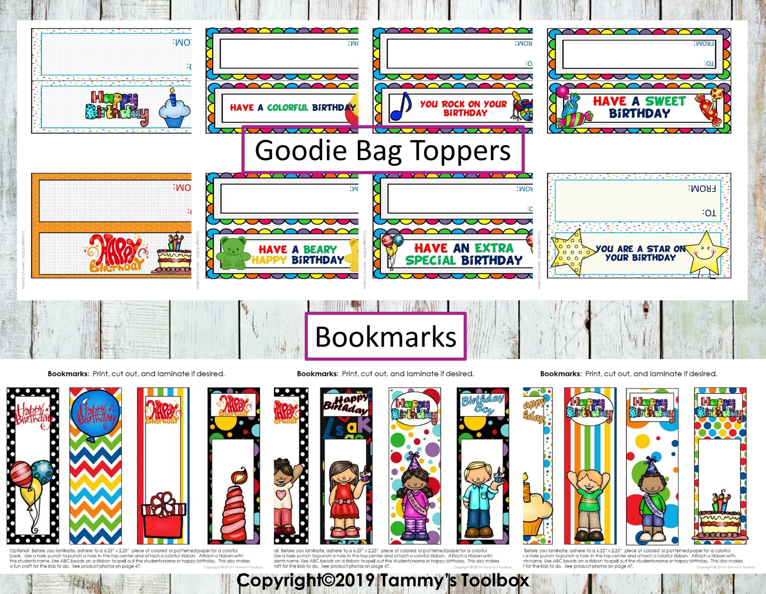 Birthday Bulletin Board Display and Gifts - Made By Teachers