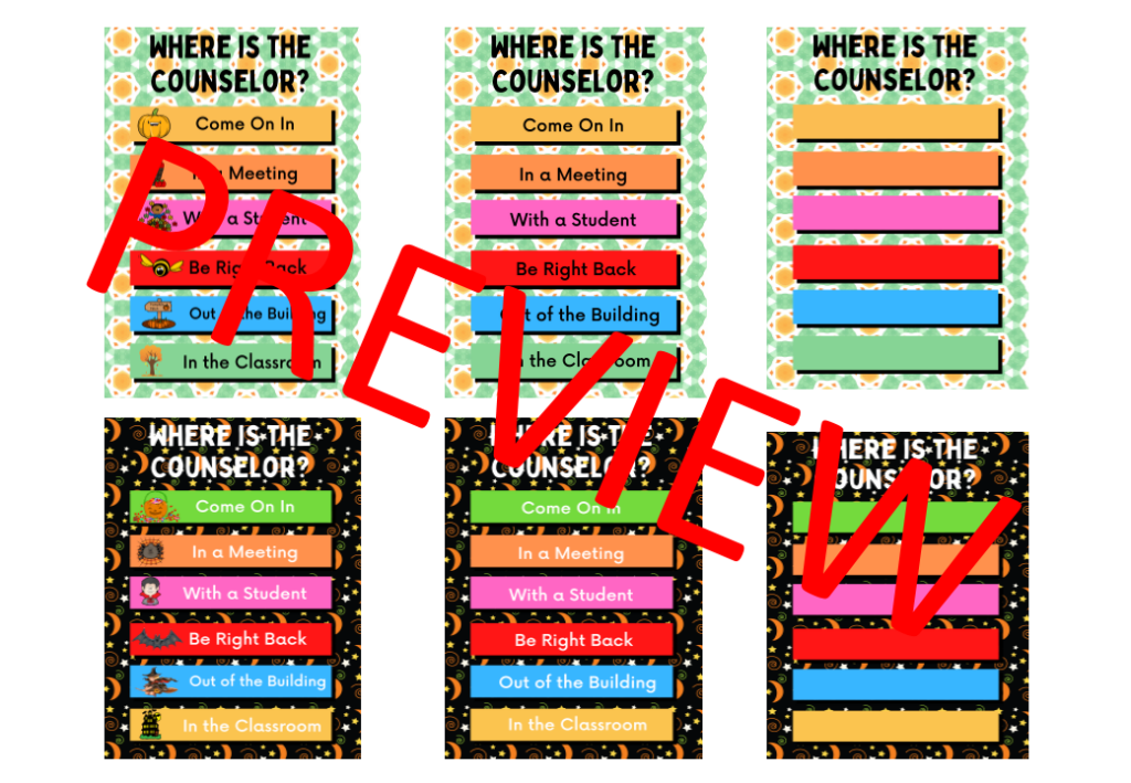 Where is the Counselor Door Sign Fall Theme | Made By Teachers