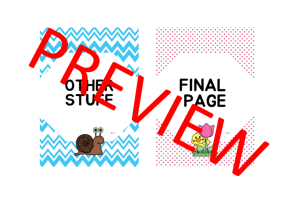 Counselor Central Binder Set Spring Theme - Made By Teachers