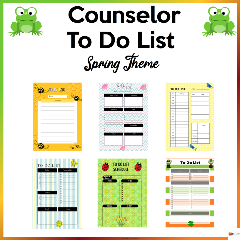 Counselor Reminder Meeting Tickets - Made By Teachers