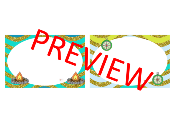 Editable Labels for Journals, Notebooks, and Folders Summer Theme ...