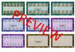 Editable Behavior Punch Cards Math Theme - Made By Teachers