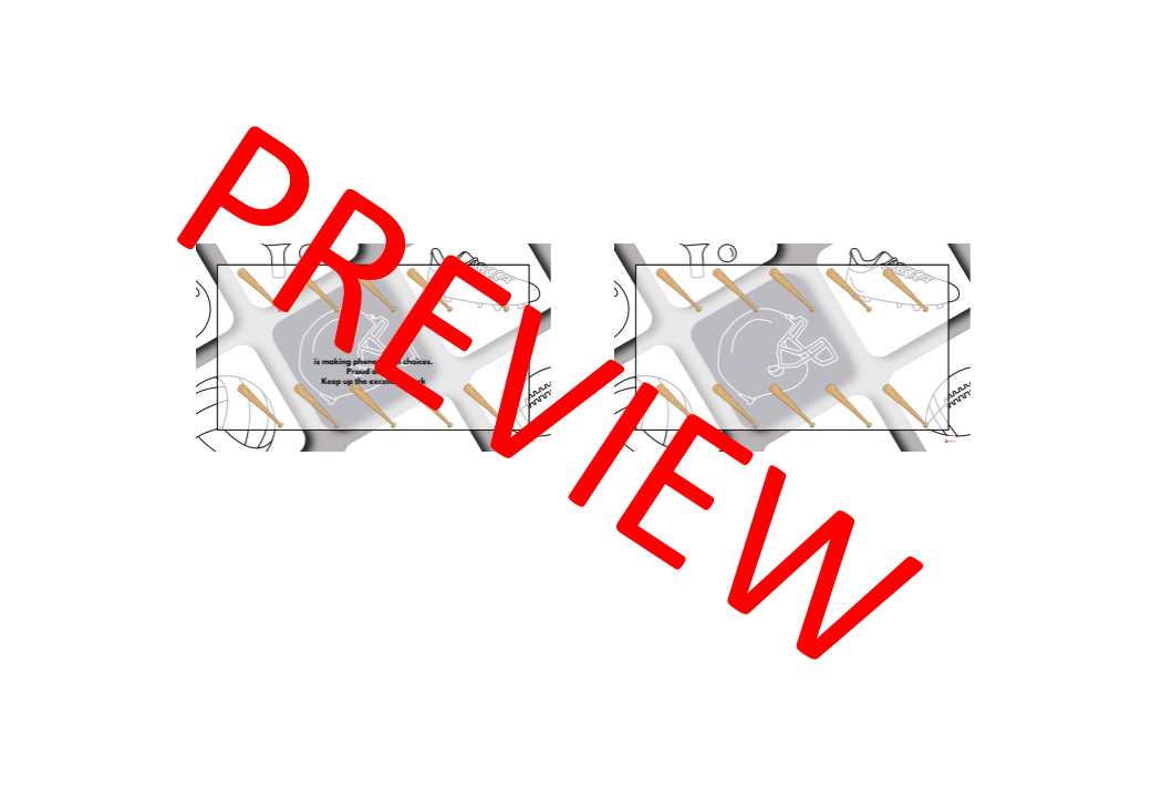 Editable Behavior Punch Cards Sports Theme - Made By Teachers