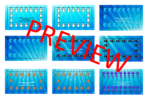 Editable Behavior Punch Cards Ocean Theme - Made By Teachers