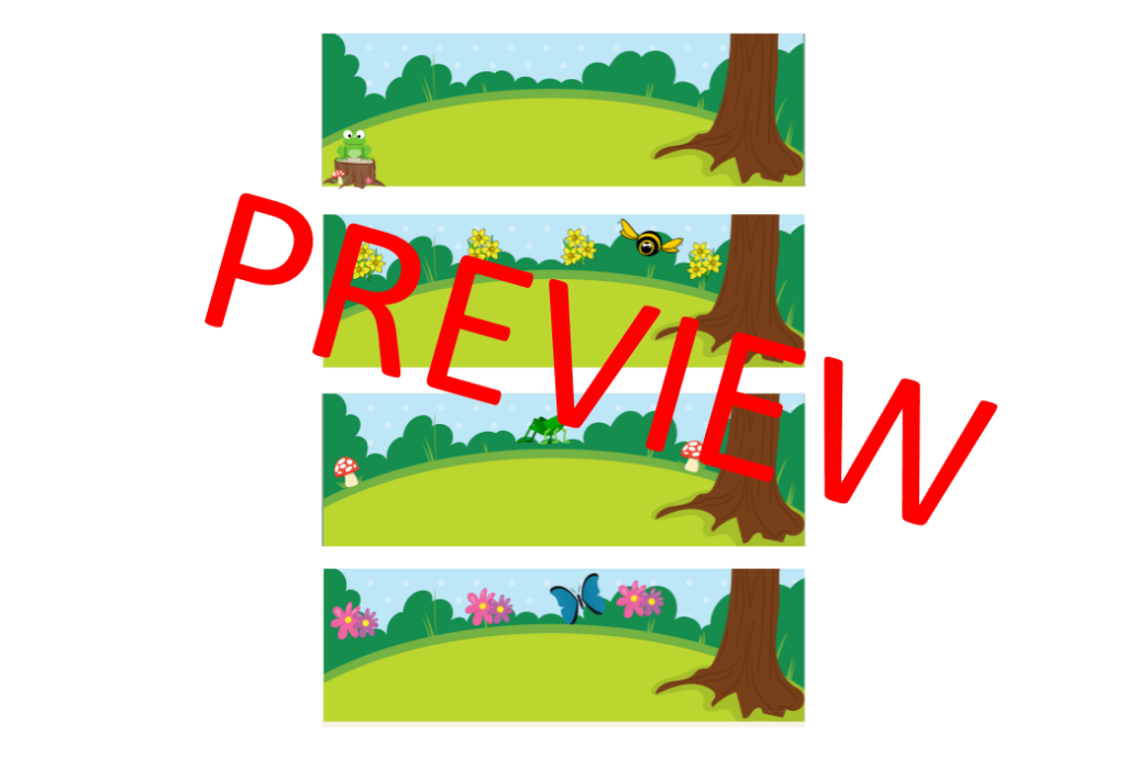 Editable Tote Tray Labels Woodland Theme - Made By Teachers