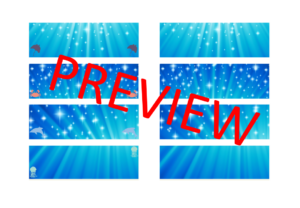 Editable Tote Tray Labels Ocean Theme - Made By Teachers