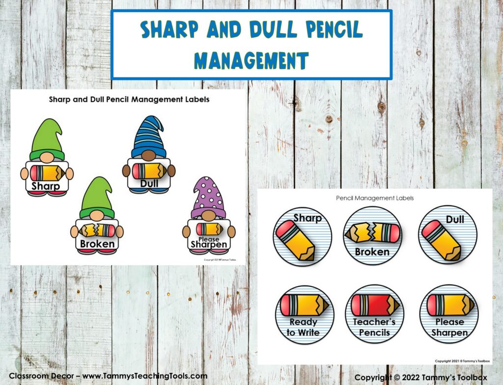 Gnome Theme Classroom Schedule and Classroom Management - Made By Teachers