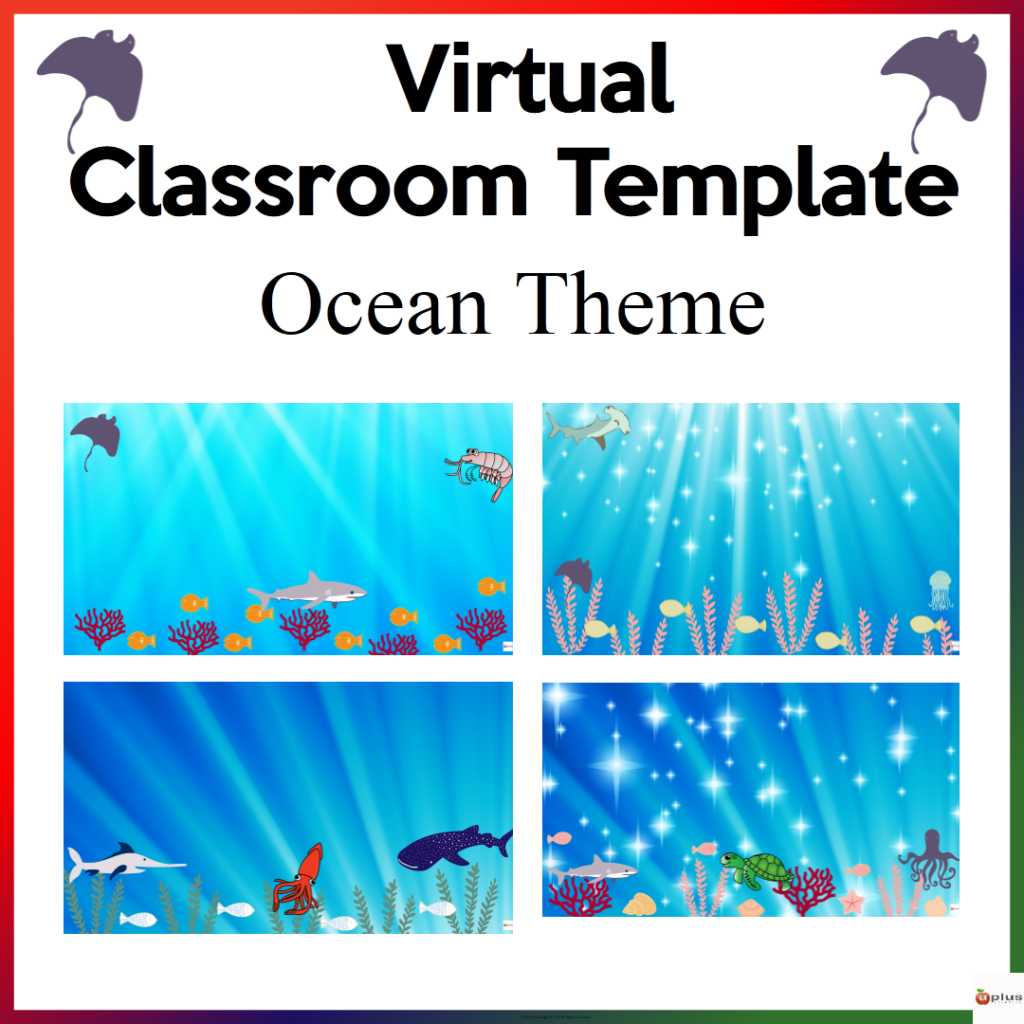 Editable Desk Name Tags Ocean Theme | Made By Teachers