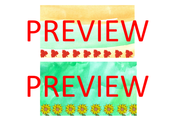 Virtual Classroom Template Fall Background | Made By Teachers