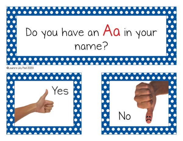 Alphabet Question of the Day - Made By Teachers