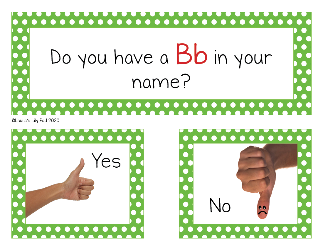 Alphabet Question of the Day | Made By Teachers