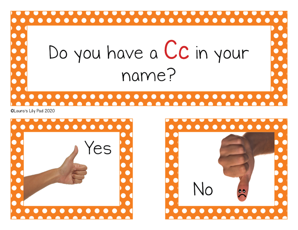 Alphabet Question of the Day - Made By Teachers