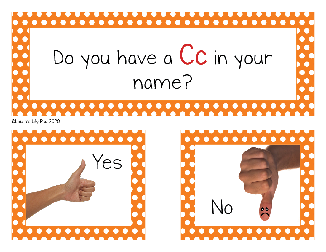 Alphabet Question of the Day - Made By Teachers