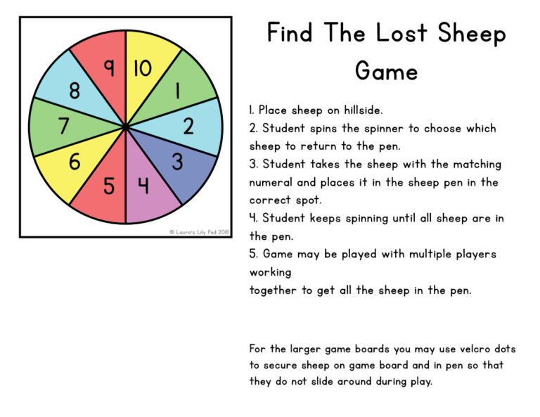 Lost Sheep Game | Made By Teachers