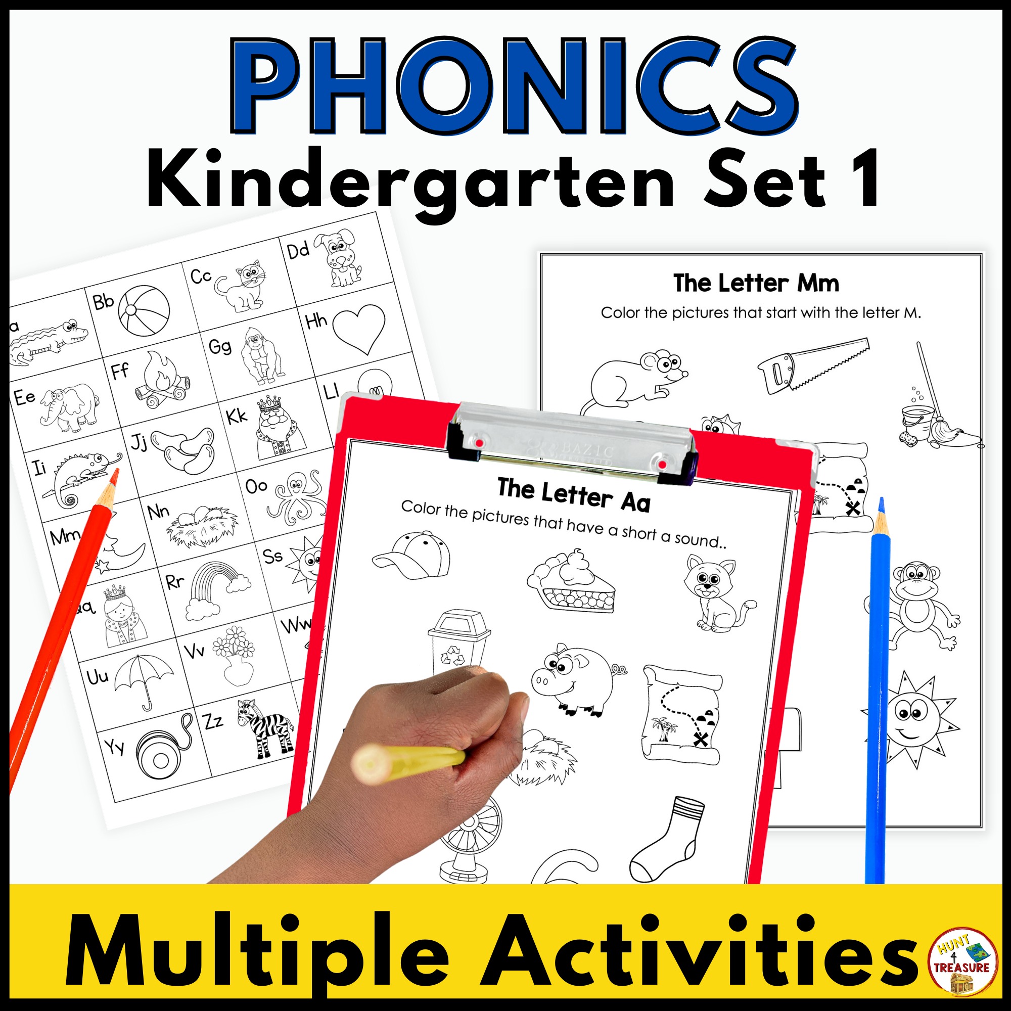 Benchmark Advance Phonics Anchor Charts & Activities | Kindergarten ...