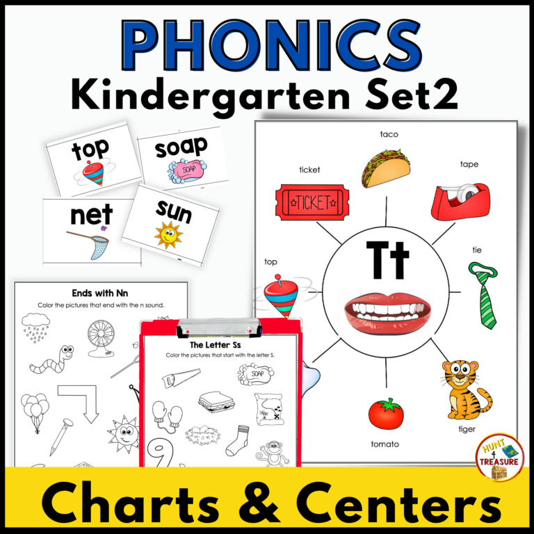 Benchmark Advance Phonics Anchor Charts and Activities | Kindergarten ...