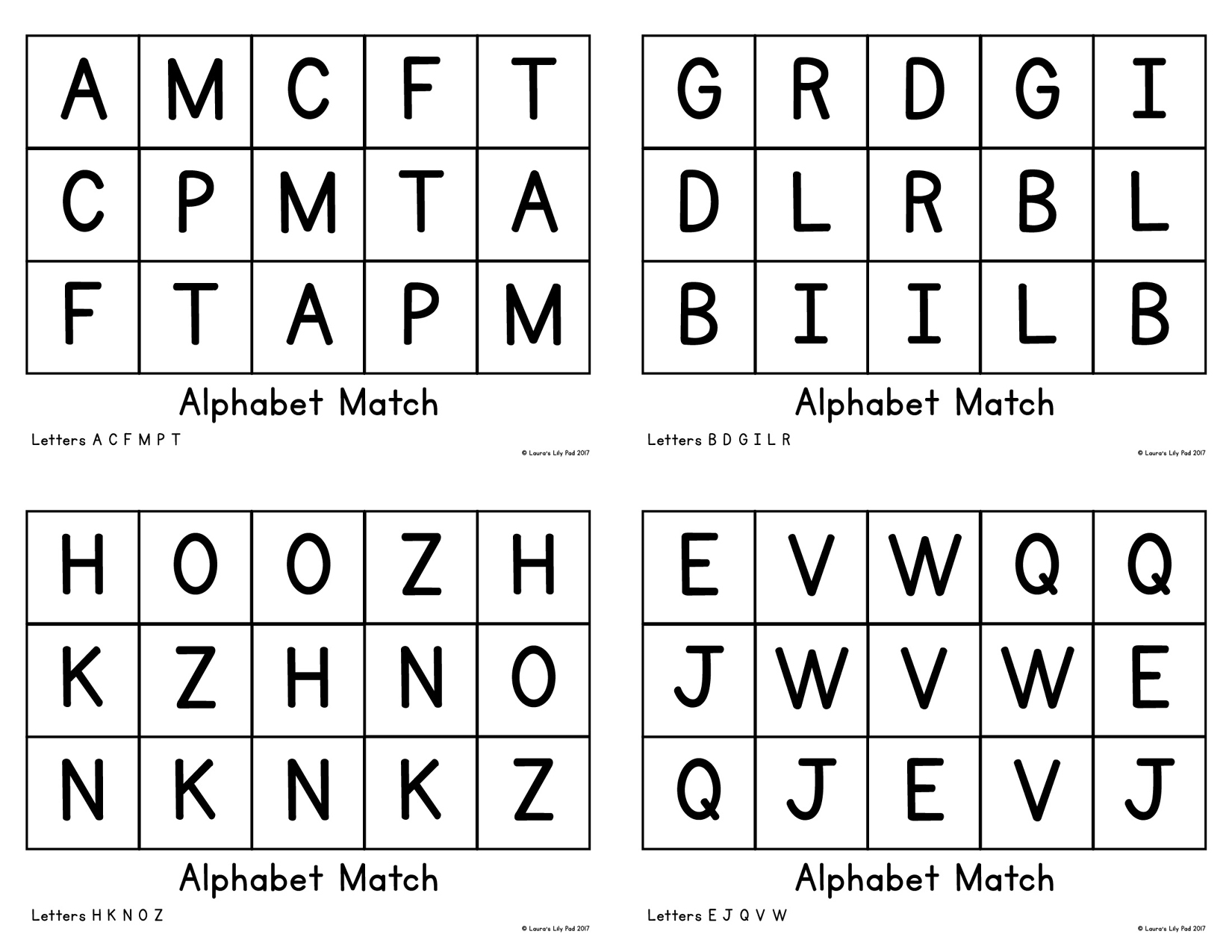 Alphabet Magnet Match Letters and Sounds - Made By Teachers