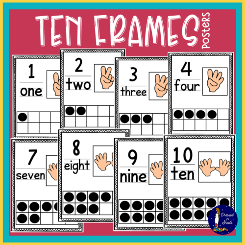Ten Frames Classroom Posters - Made By Teachers