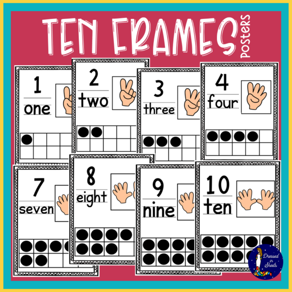 Ten Frames Classroom Posters - Made By Teachers
