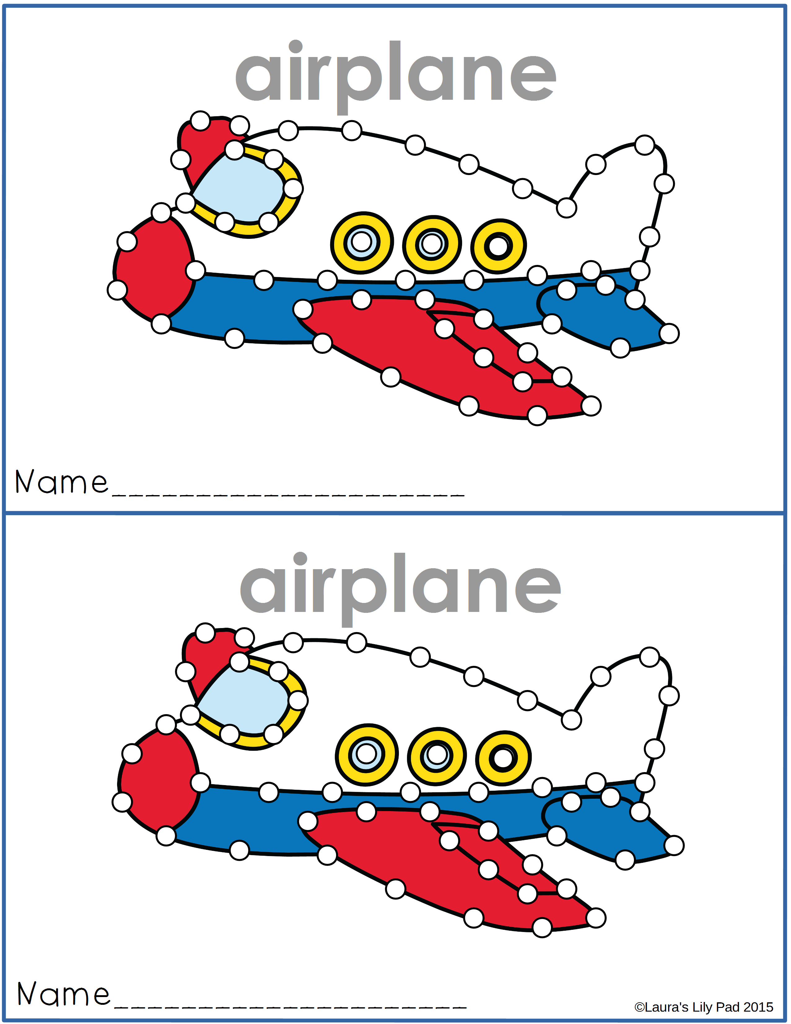 Transportation Q-tip Painting | Made By Teachers