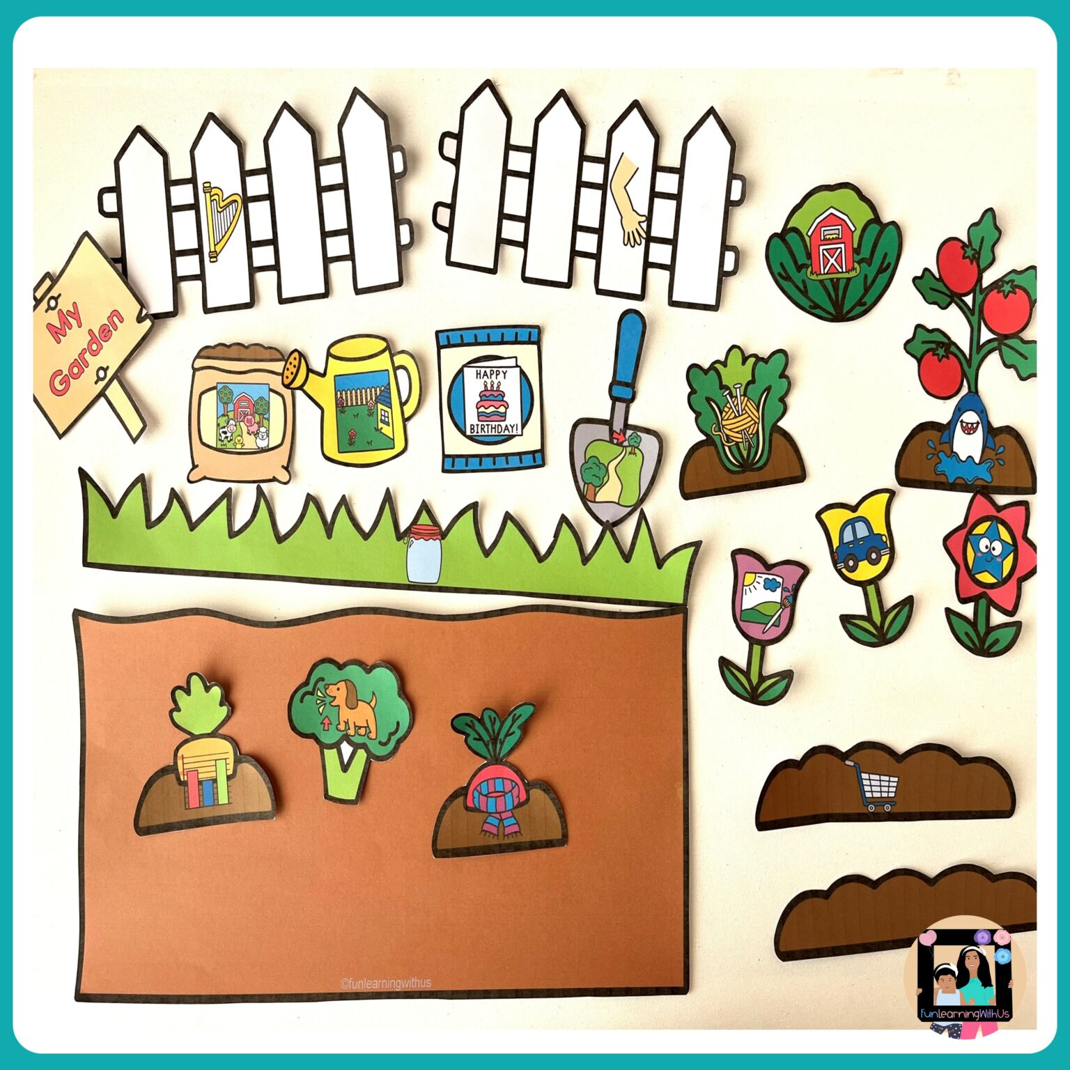 Ar Controlled Vowels Craft | Bossy R Garden Craft | Made By Teachers