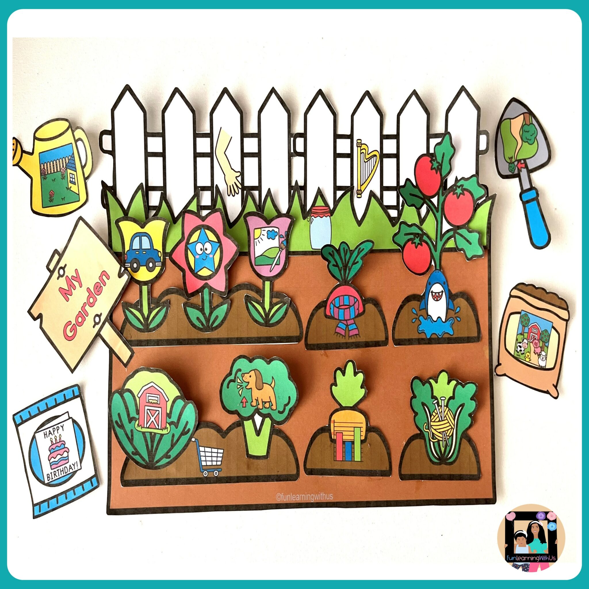 Ar Controlled Vowels Craft | Bossy R Garden Craft | Made By Teachers