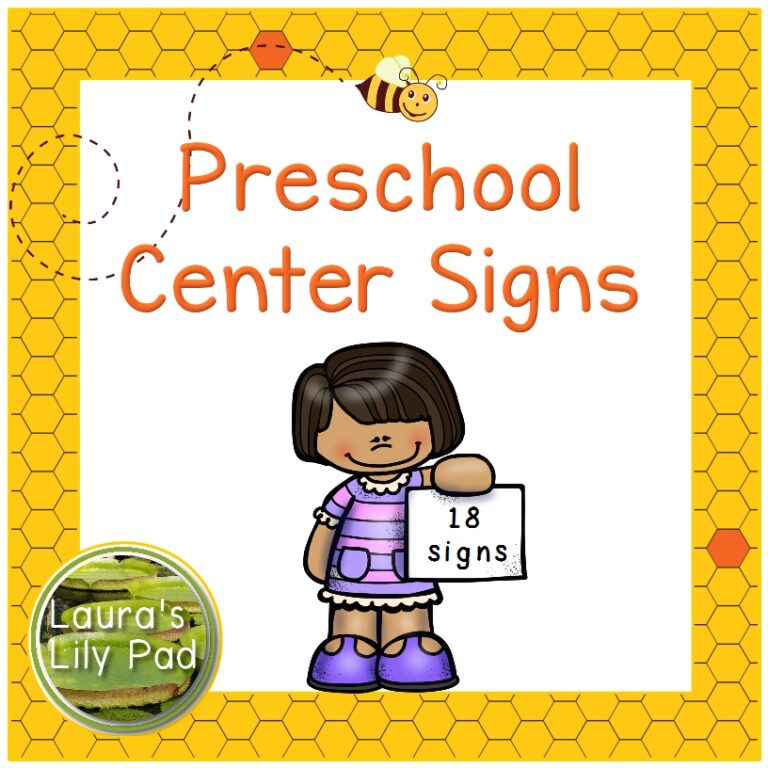 Preschool Centers Signs Busy Bee Hive | Made By Teachers