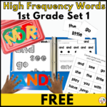 Benchmark Advance High Frequency Word Activities | 1st Grade Unit 1 ...