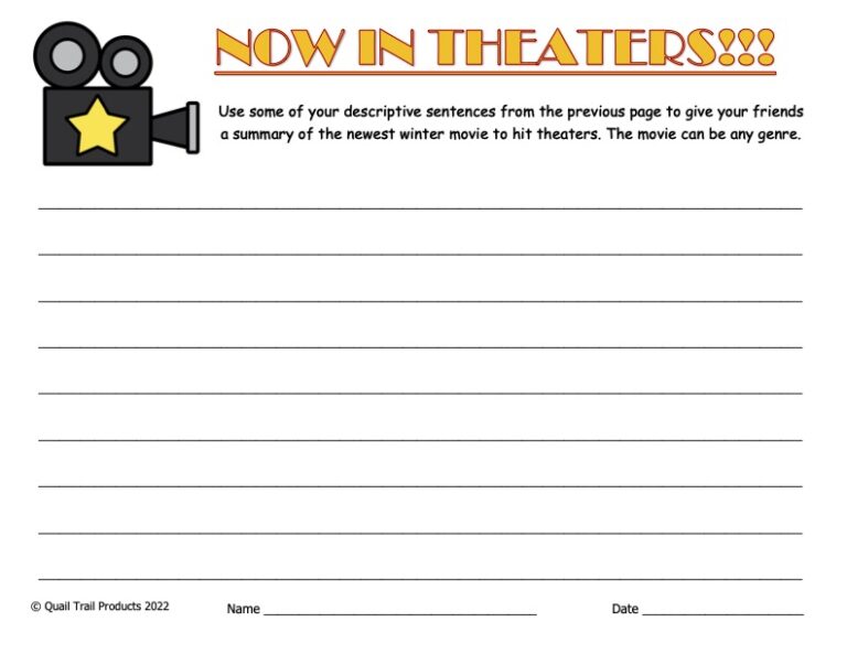 Winter Descriptive Writing Activities - Made By Teachers