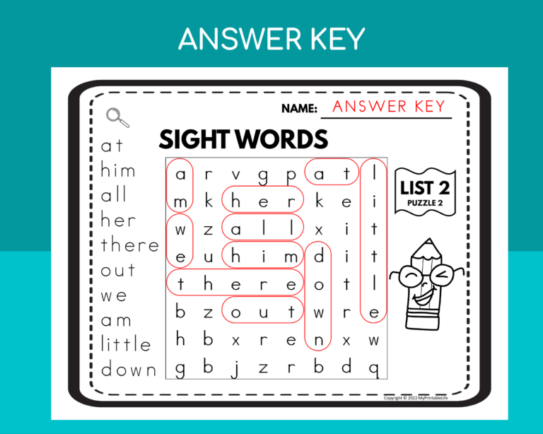 Dolch Sight Words Word Search Freebie | Made By Teachers