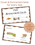 Fall Task Boxes for September - Language, Math, Fine Motor Task Cards ...