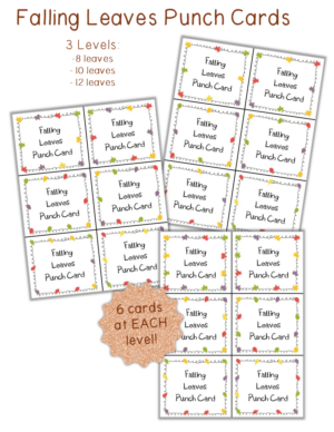 Fall Task Boxes for September - Language, Math, Fine Motor Task Cards ...