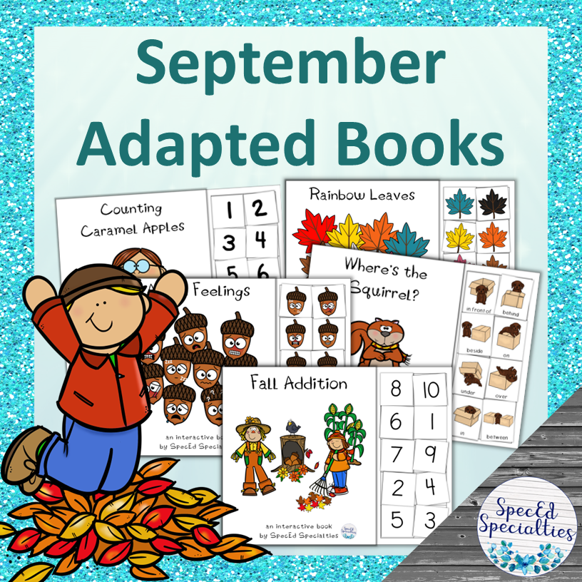 Fall Adapted Resources for Special Education in September BUNDLE - Made ...