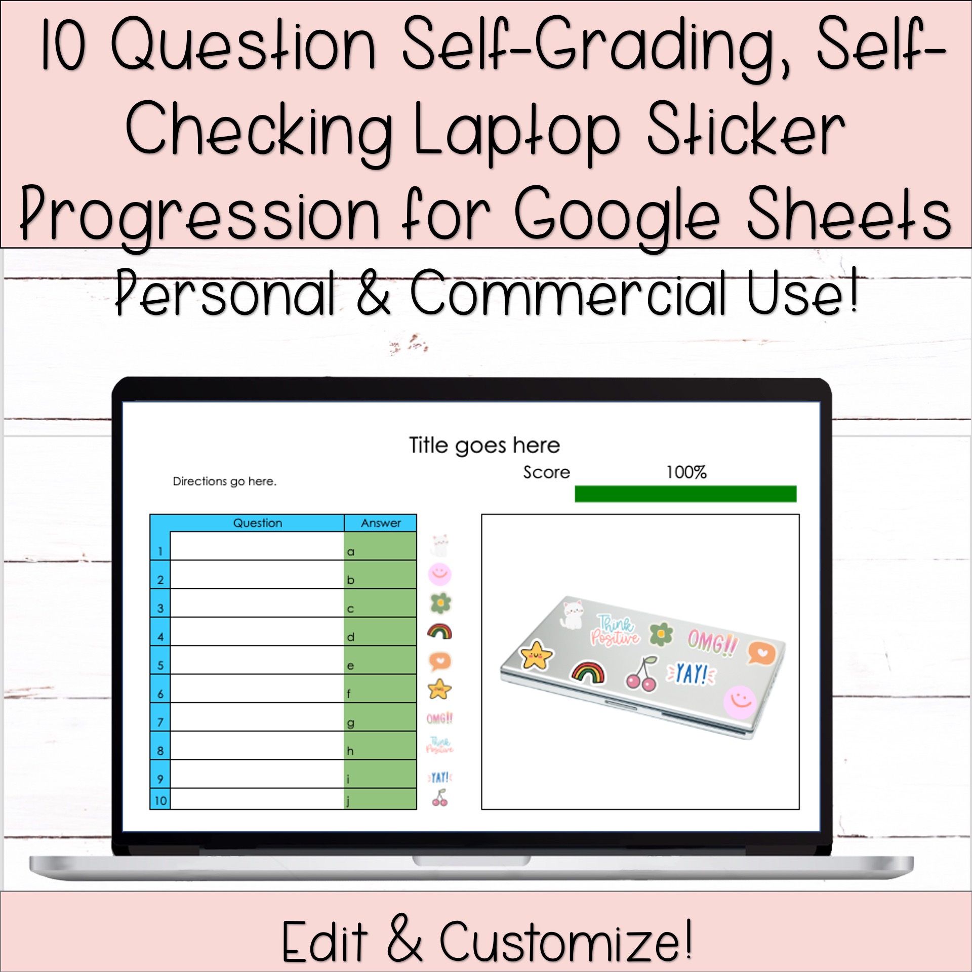 Change Mixed Numbers to Improper Fractions Digital Self-Checking ...