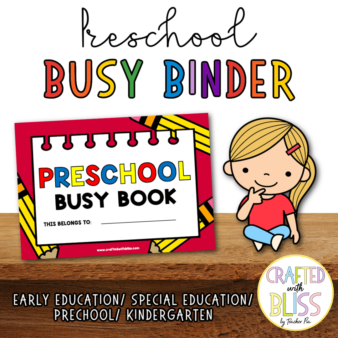 Themed Busy Book/Binder Growing Bundle (SpEd, Toddler and Pre-K ...
