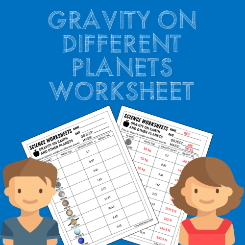 Gravity on Different Planets Worksheet - Made By Teachers
