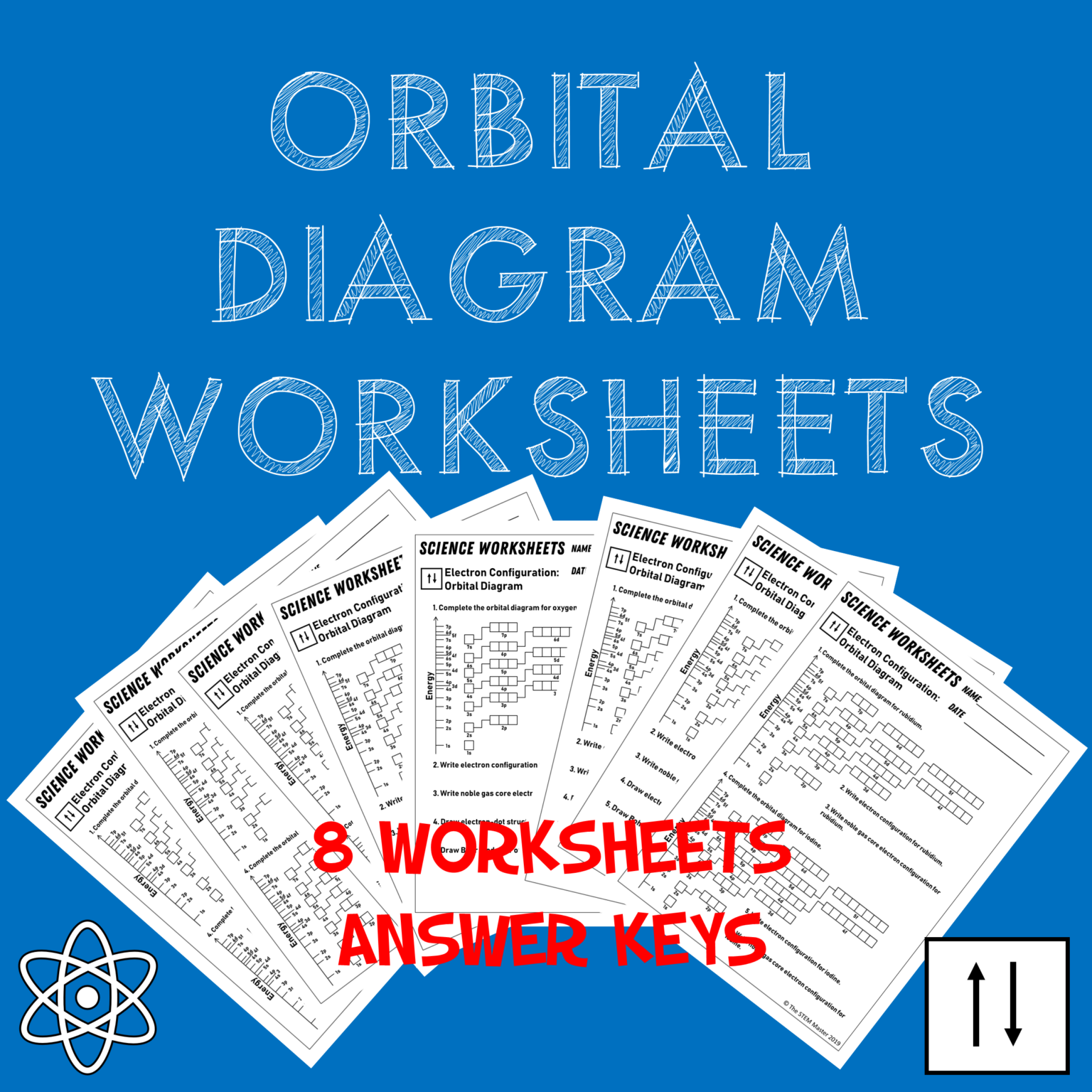 Orbital Diagram Worksheets - Made By Teachers