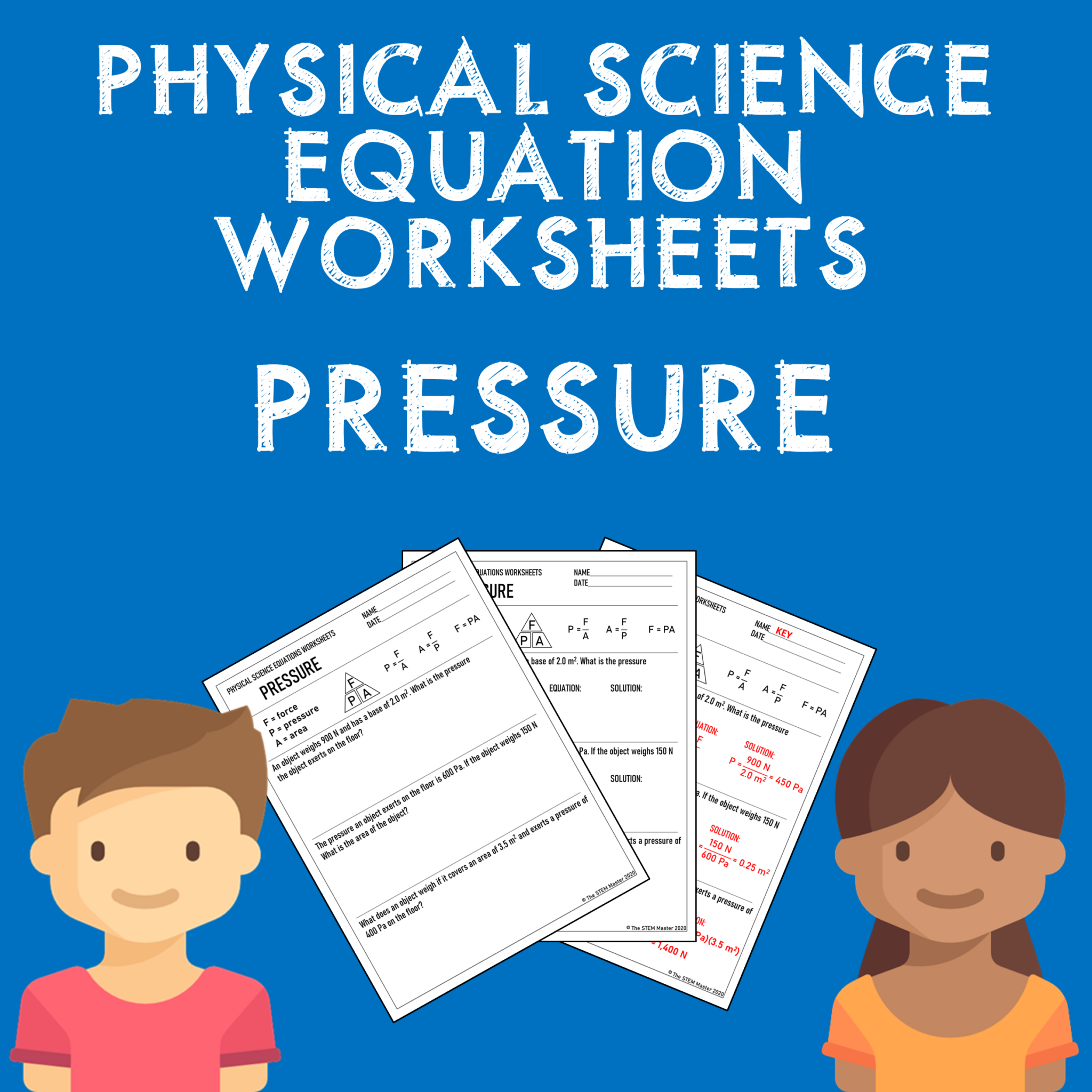 Pressure Equation Worksheet - Made By Teachers