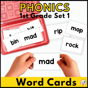 Benchmark Advance Phonics Anchor Charts & Activities | 1st Grade Unit 1 ...
