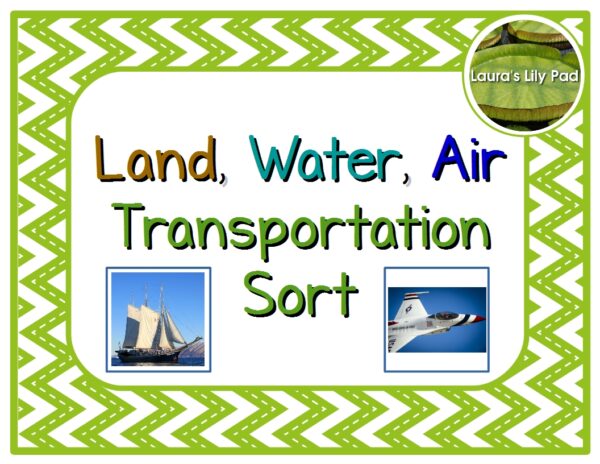 Transportation Sort Photos - Made By Teachers