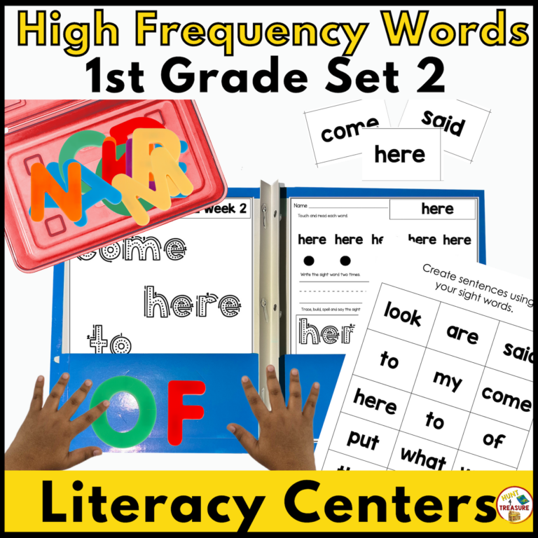 Benchmark Advance High Frequency Word Activities | 2nd Grade Unit 1 ...