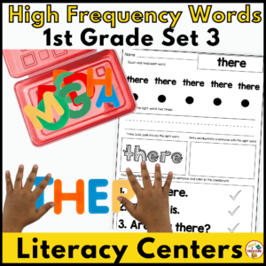Benchmark Advance High Frequency Word Activities | 1st Grade Unit 3 ...