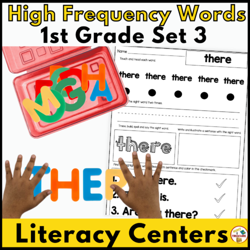 Benchmark Advance High Frequency Word Activities | 1st Grade Unit 3 ...