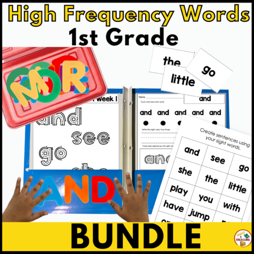 Benchmark Advance High Frequency Word and Phonics Activities | 1st ...