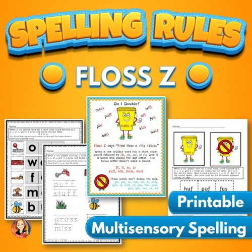 Spelling Rules - The FLSZ Floss Rule Activities | Made By Teachers