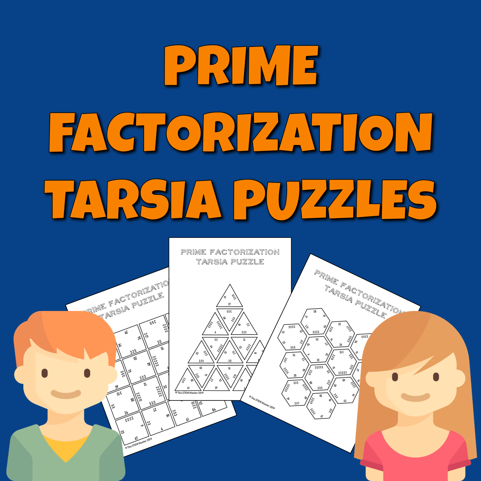 Prime Factorization Tarsia Puzzles - Made By Teachers