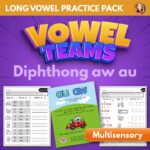 Vowel Team Diphthong AW AU Word Work Activities - Made By Teachers