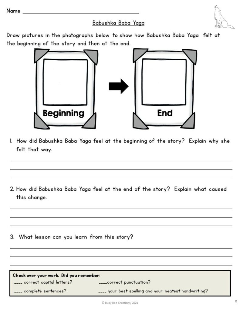 Babushka Baba Yaga - Story Resource - Made By Teachers