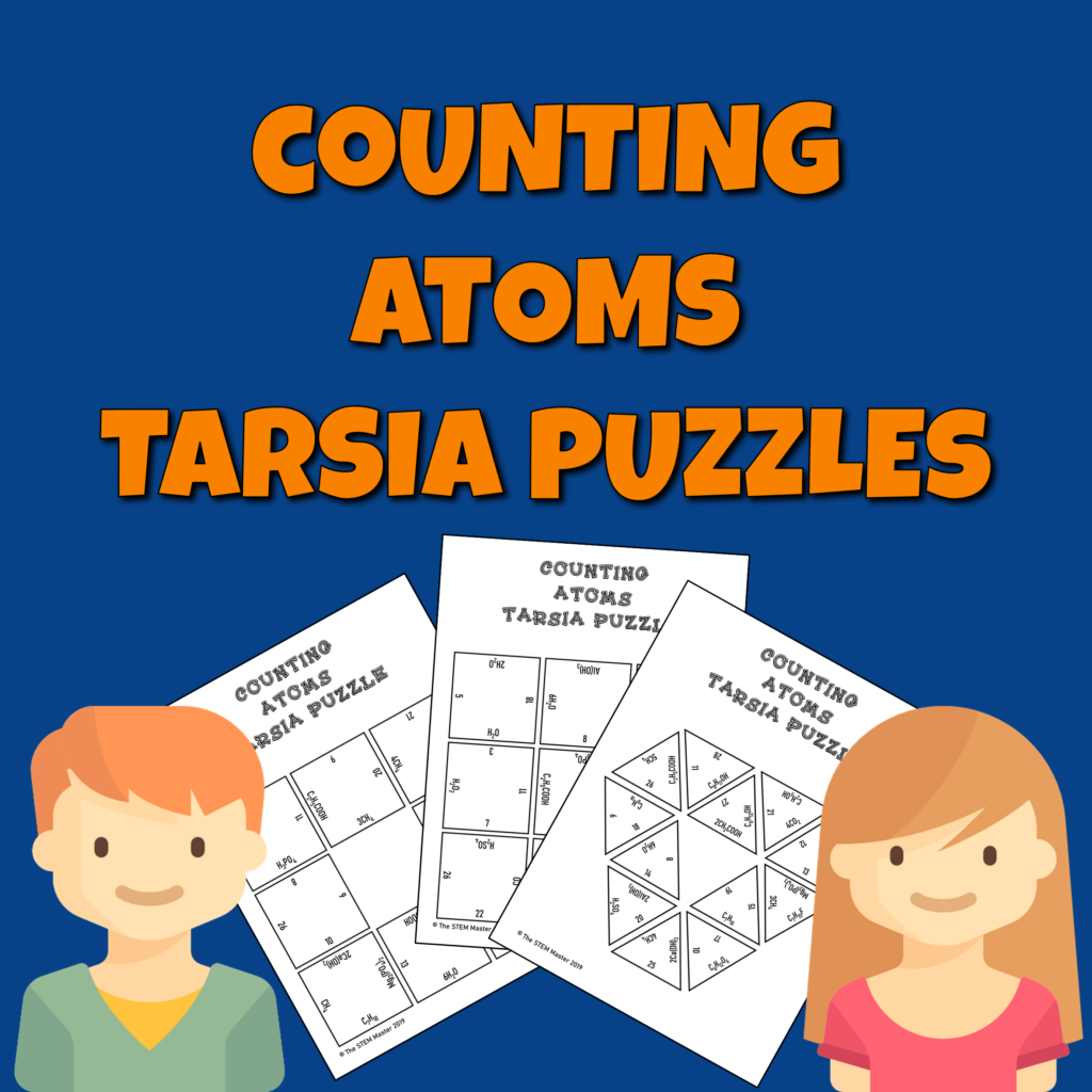 Counting Atoms Tarsia Puzzles - Made By Teachers